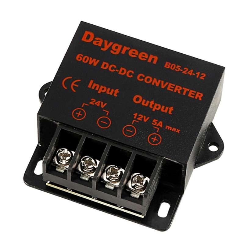 24V to 12V 5A DC DC Converter Regulator Car Step Down Reducer Daygreen uygun fiyatlı satın alın ...