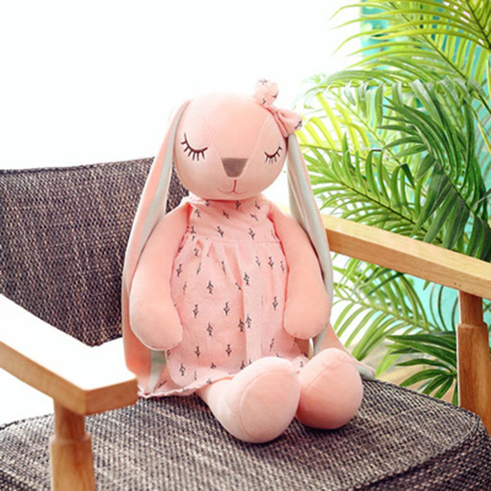 Buy Doll Cartoon Plush Children Toy Bunny Doll Push Stuffed Animal Long ...