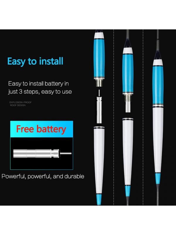 Buy Fishing Float LED Electric Float Light Fishing Tackle Luminous ...