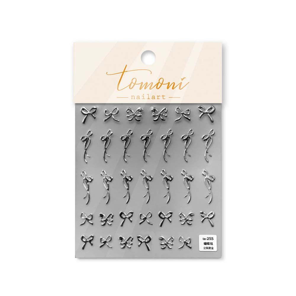 Маникюрные аксессуары Лазерный бант Наклейки для ногтей Аксессуары для ...