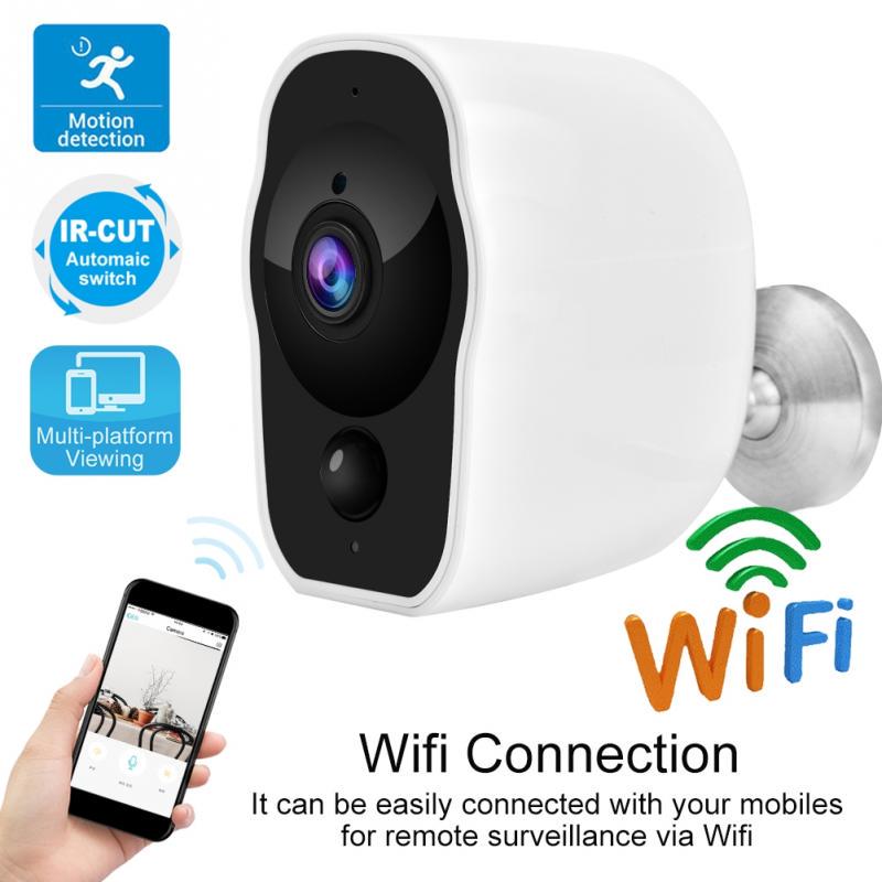 Buy HD 1080P WiFi Wireless Battery Powered Camera PIR Motion Detection ...