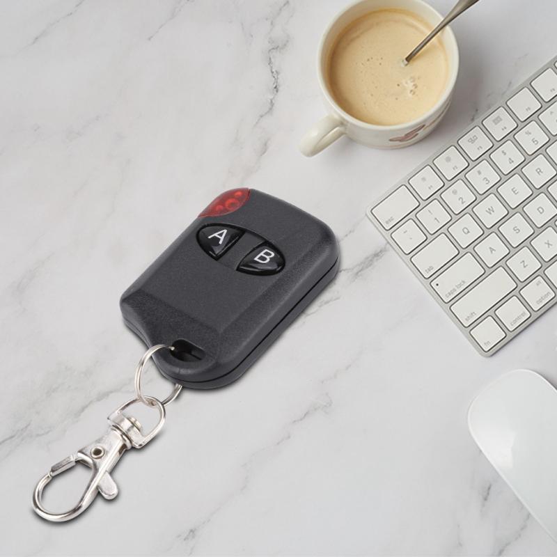 Buy Wireless 100m Remote Control Learning Code Transmitter Metal AB ...