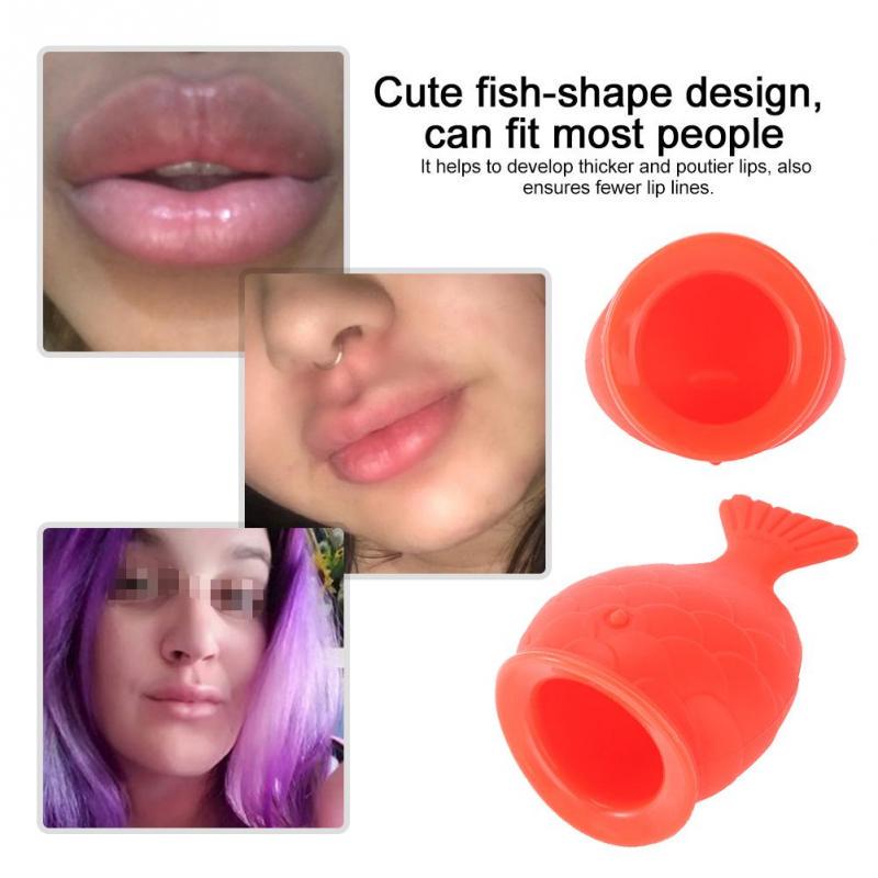 Buy Women Portable Fish-Shaped Lip Plumper Enhancer Lip Enhancement ...