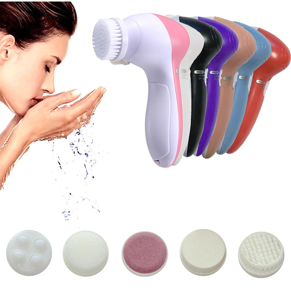 5in1 Face Care Cleanser SPA Face Lifting Massager Electric Facial Body ...
