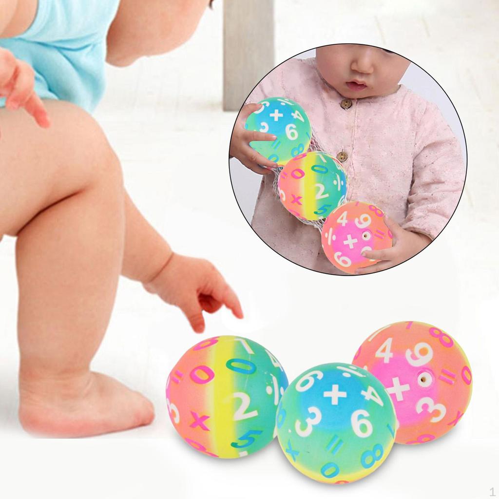 3x Balls Toys Grasp Ball Play Fun Learning for Kids Holiday Gifts uygun ...