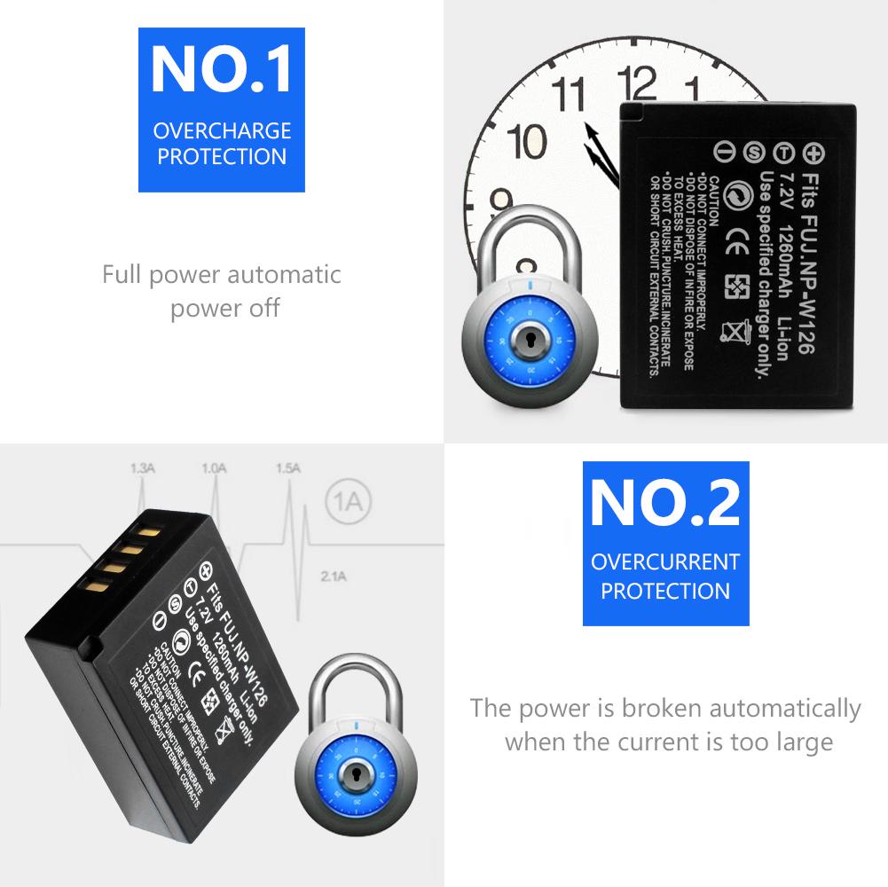 Rechargeable Lithium Camera Battery For Fuji FinePix X-Pro1 HS30EXR 50i ...