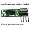 Buy 1 Set 433Mhz RF Superheterodyne Receiver Transmitter Module Kit ...