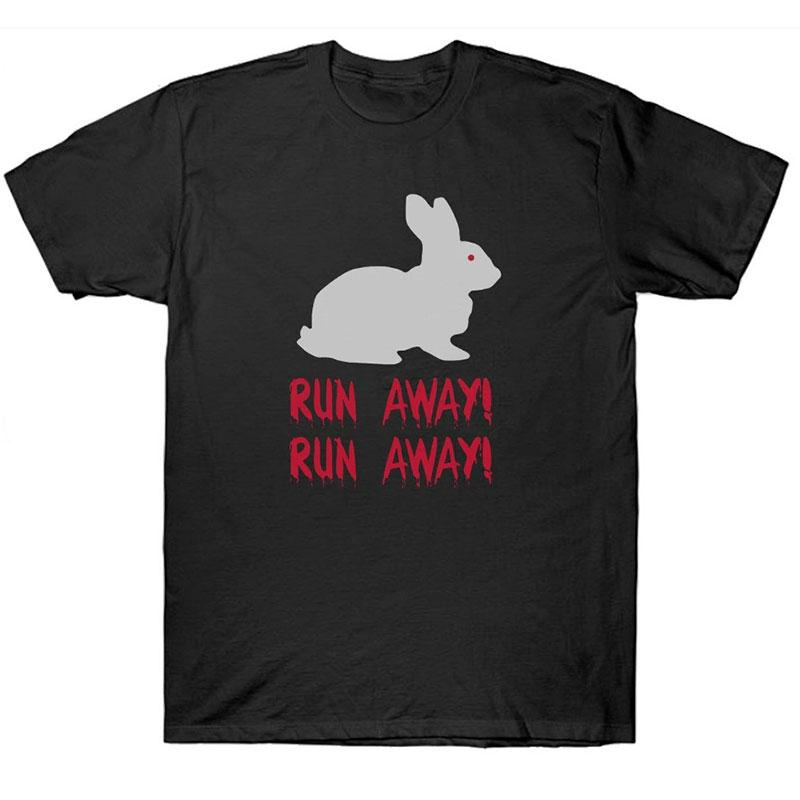 Monty Python T Runninger Away Holy Grail Funny Slogan 1970'S Film Movie ...