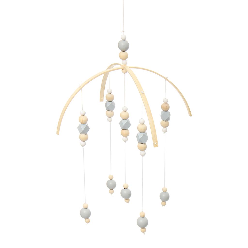 Buy Baby Balls Wooden Beads Mobile Rattles Bed Bell Wind Chimes Toys ...