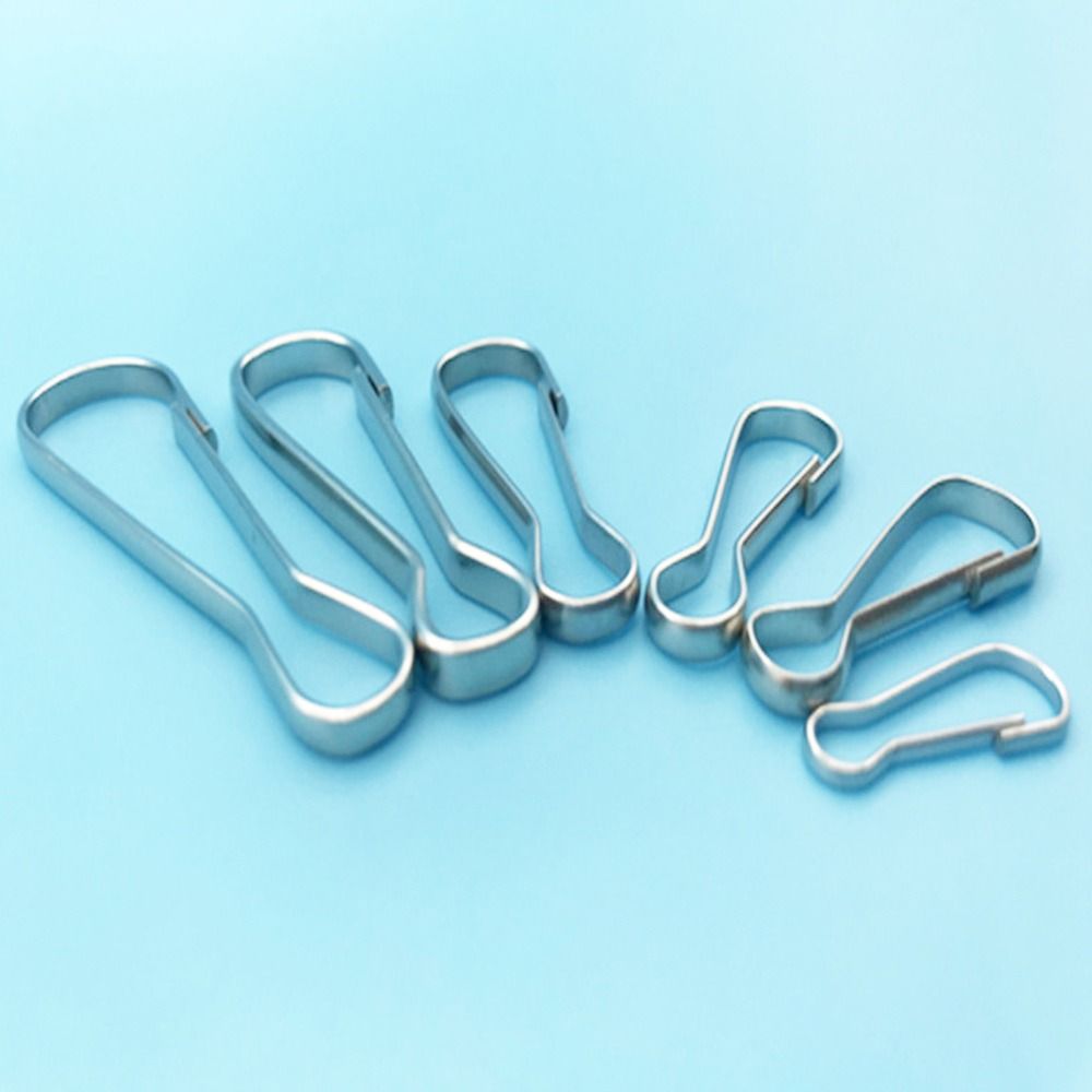 Cheap DIY 304 Stainless Steel Mini Keychain Clips Baby Dolls Connecting ...