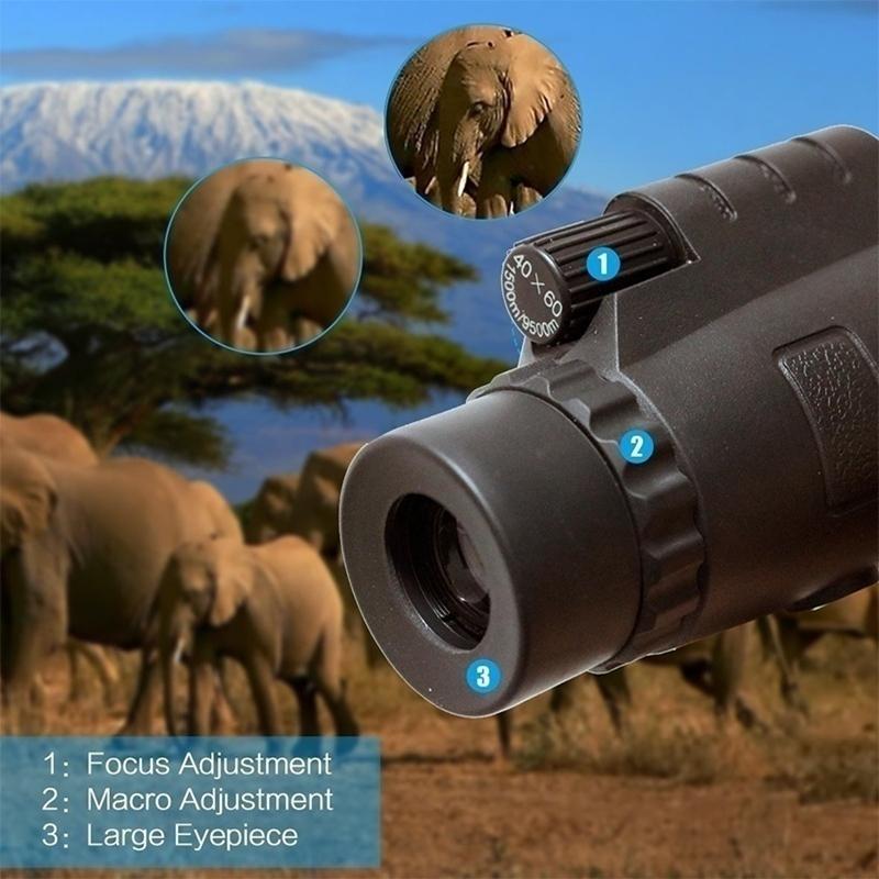 Cheap Monocular Telescope Dual Focusing Adjustment Low Light Night ...