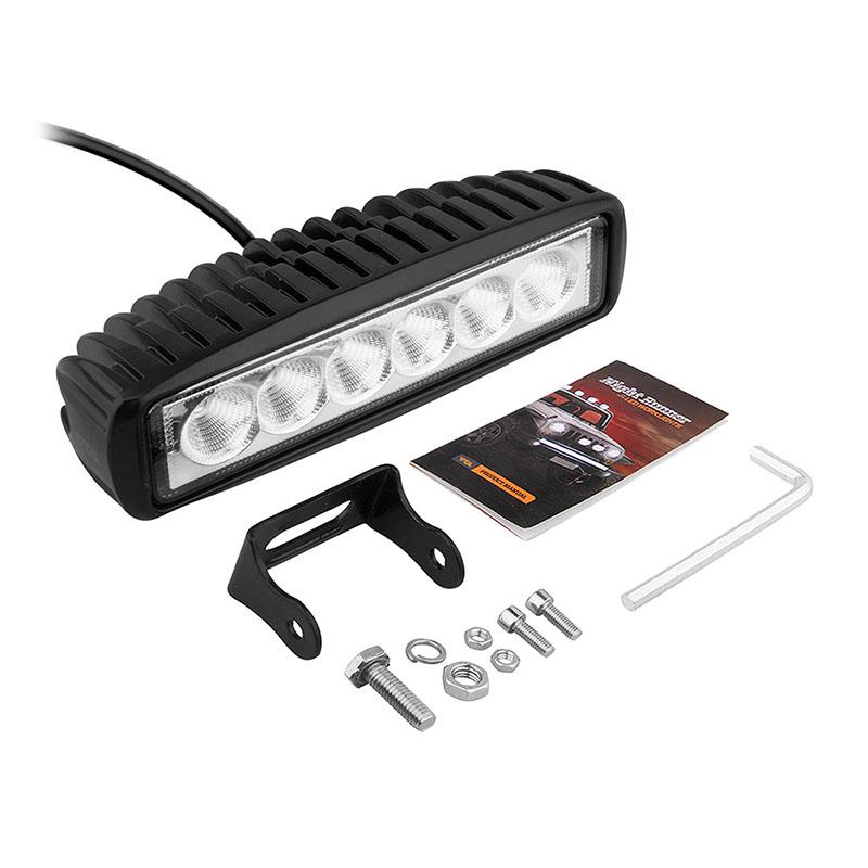 Buy 18W LED Work Lamp Headlight Beam 6500K 800LM Tractors Car Truck Off ...
