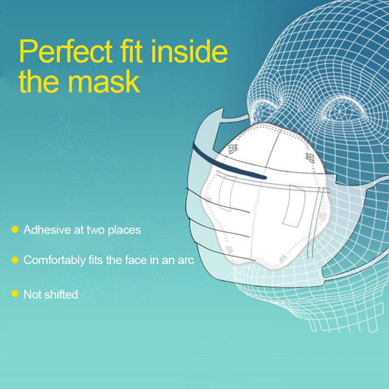 Buy 10/20/50pcs PM2.5 Disposable Facial Mask Pad Non-woven Haze Mask ...
