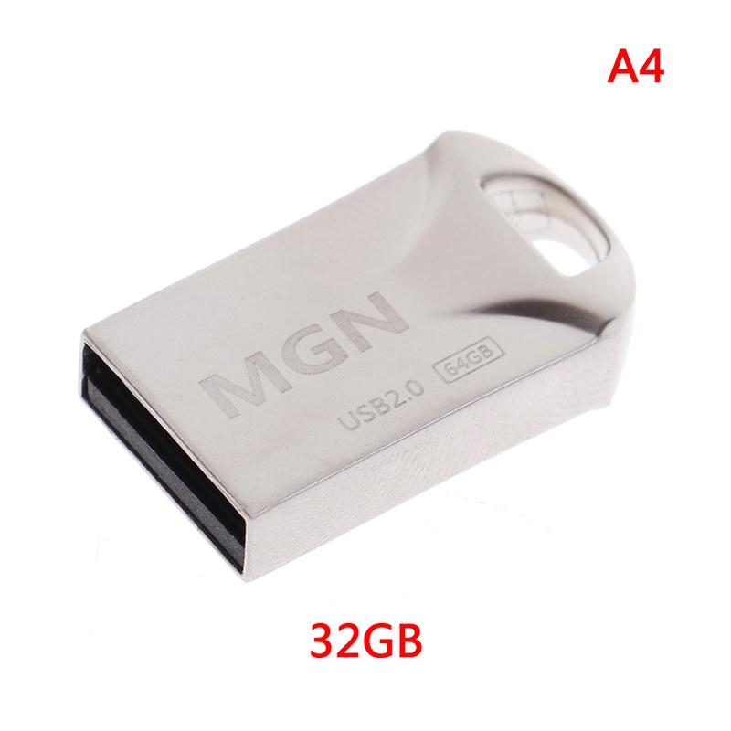 Buy Mini Usb Flash Drive Pc/Car Usb Metal Pen Drive 4Gb 8Gb 16Gb 32Gb ...