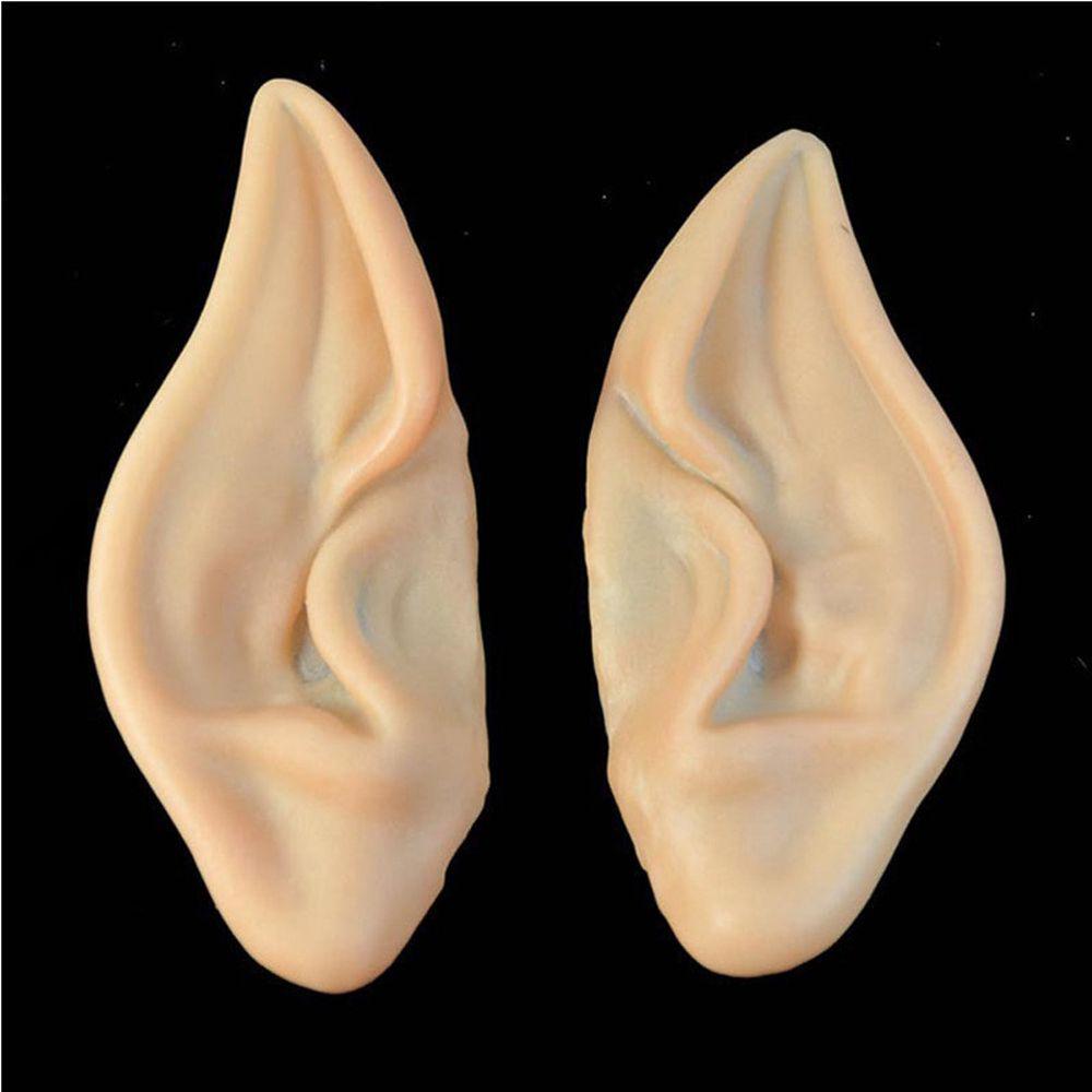 Halloween Prosthetic Ear Party Decor Wizard Cosplay Fairy Ear Elf Ear ...