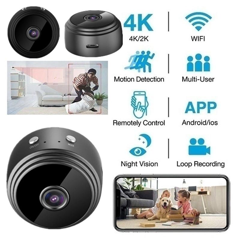 Buy Mini IP Cam Wireless Wifi Home Smart Night Vision Security Camera ...