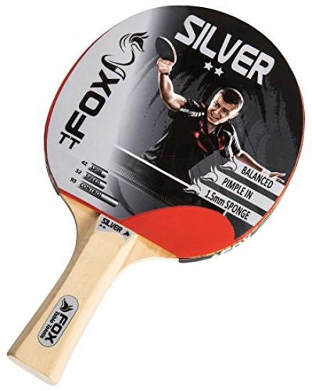Buy Fox tt silver 2a star red table tennis racket at affordable prices ...