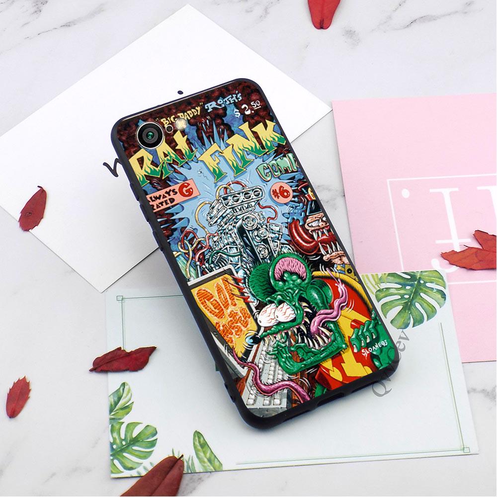 Buy Tales of the Rat Fink TPU Phone Case for Xiaomi Redmi Note 6 4X 4A ...