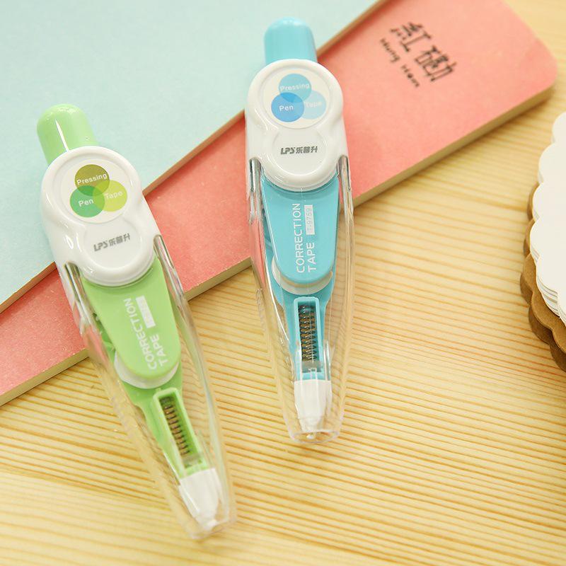 Buy Kawaii Cute Correction Tape Pens Blue Green Korea Kids School ...