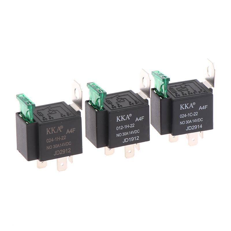 Buy 1Pc 12V Dc 4 Pin Car Automotive Fused Relay 30A Normally With 4Pin ...