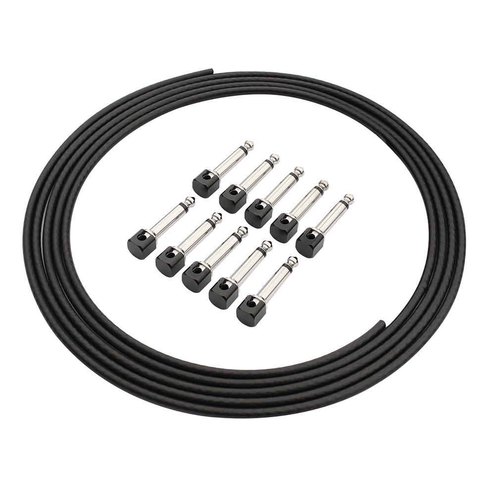 Buy Durable Guitar Cable Patch Set Cord Kit Pedalboard Solderless DIY ...