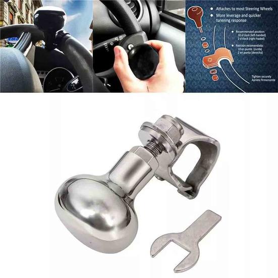 Buy Steering Wheel Aid Ball Flexible Anti-rust 316 Stainless Steel at ...