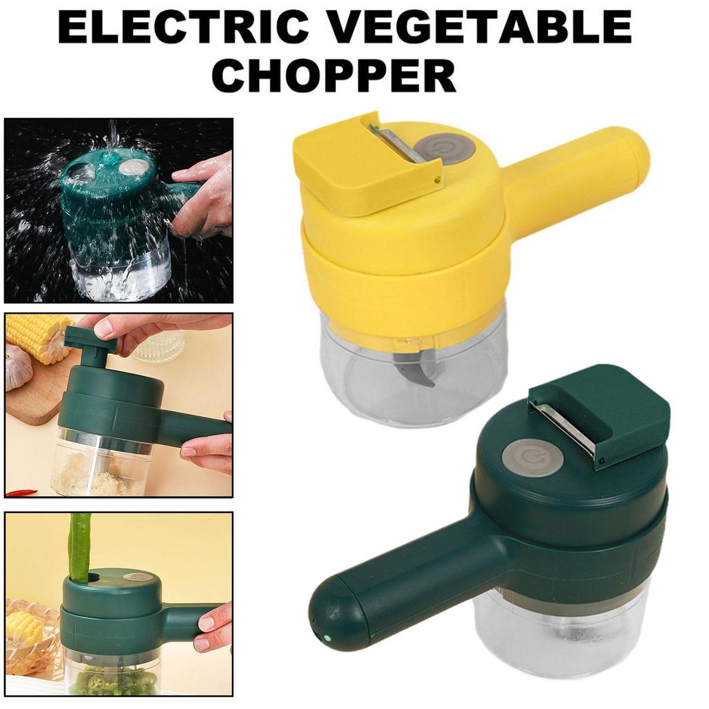 Buy 4In1 Multifunctional Electric Vegetable Cutter Slicer Mixer Cutting ...