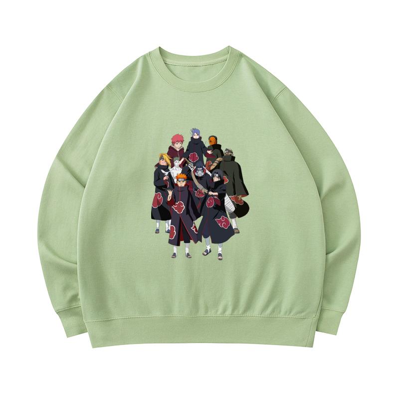 Cheap Men's 300 GSM 100% Cotton Sweatshirt The Akatsuki Print Street ...