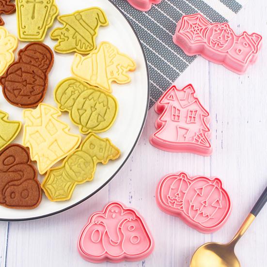 6Pcs/Set Useful Cookie Cutters Smooth Homemade Pressing Cookie Cutters ...