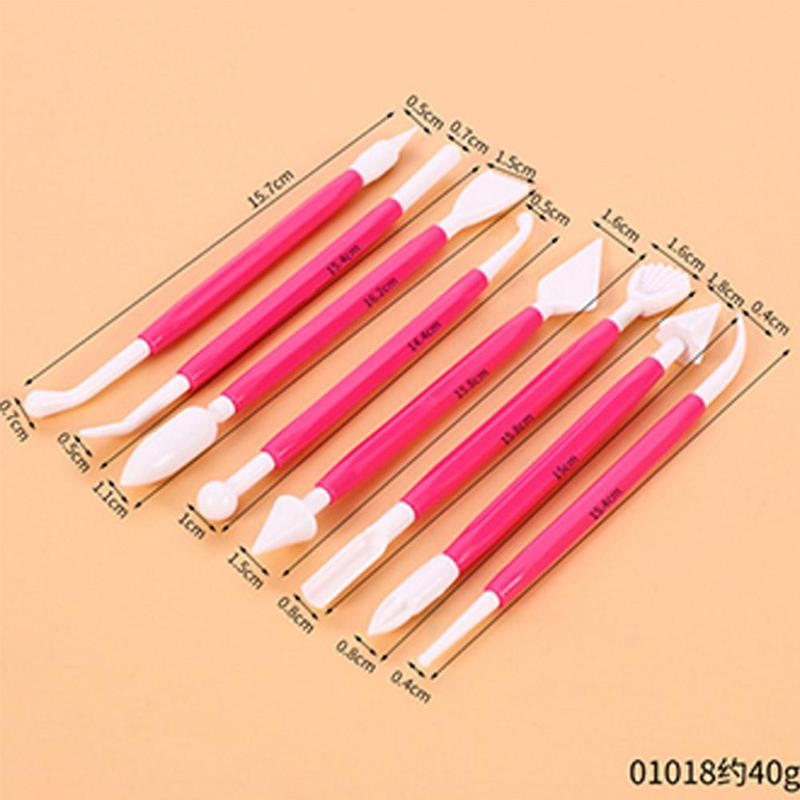 Buy 8pcs MODELLING TOOLS CAKE DECORATING BAKING SUGARCRAFT ICING C9R5 ...