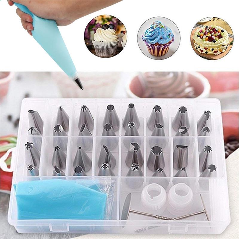 Buy 83/62/52/42Pcs/Set DIY Pastry Cake Piping Baking Tools Decorating ...