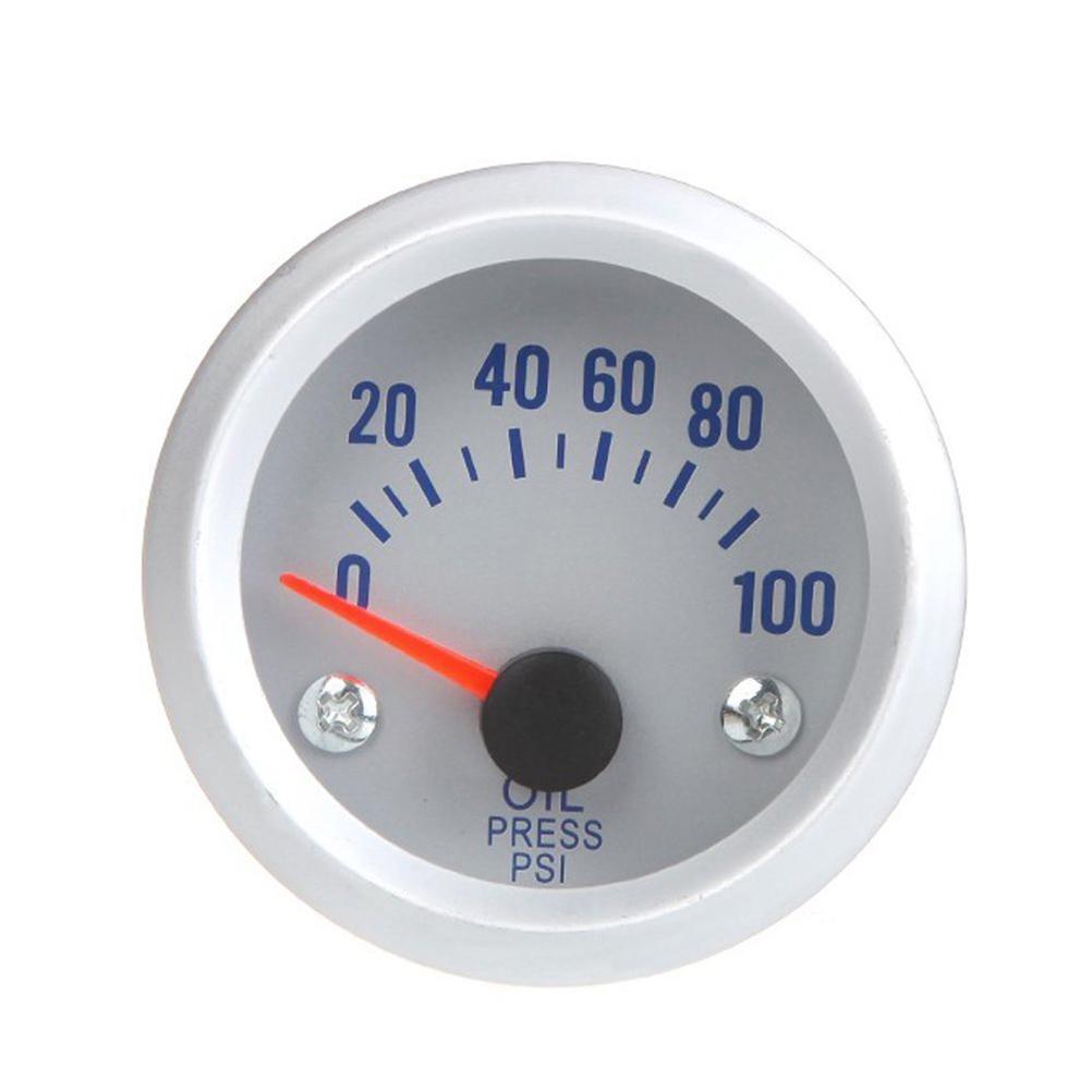 Buy Oil Pressure Meter 52mm DC 12V Oil Pressure Gauge Auto Car Oil ...