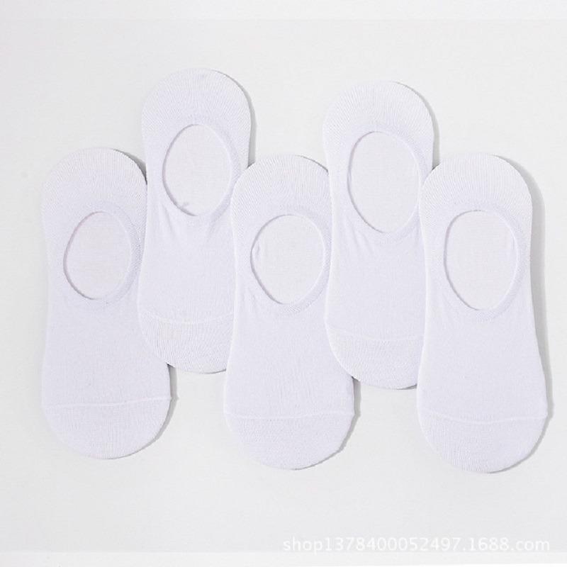 Buy 5 Pairs/Lot New Cotton Men Invisible Socks Men Sock Slippers ...