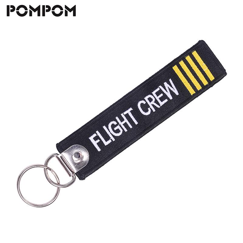 Buy REMOVE Crew Keychain for Aviation Gifts Pilot Crew Key Tags Stitch ...