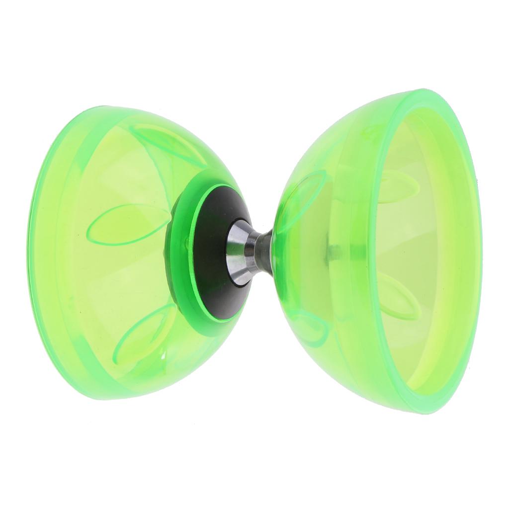 Buy 3 Colors 10.5cm Triple Bearing Juggling Diabolo Toy with Sticks ...