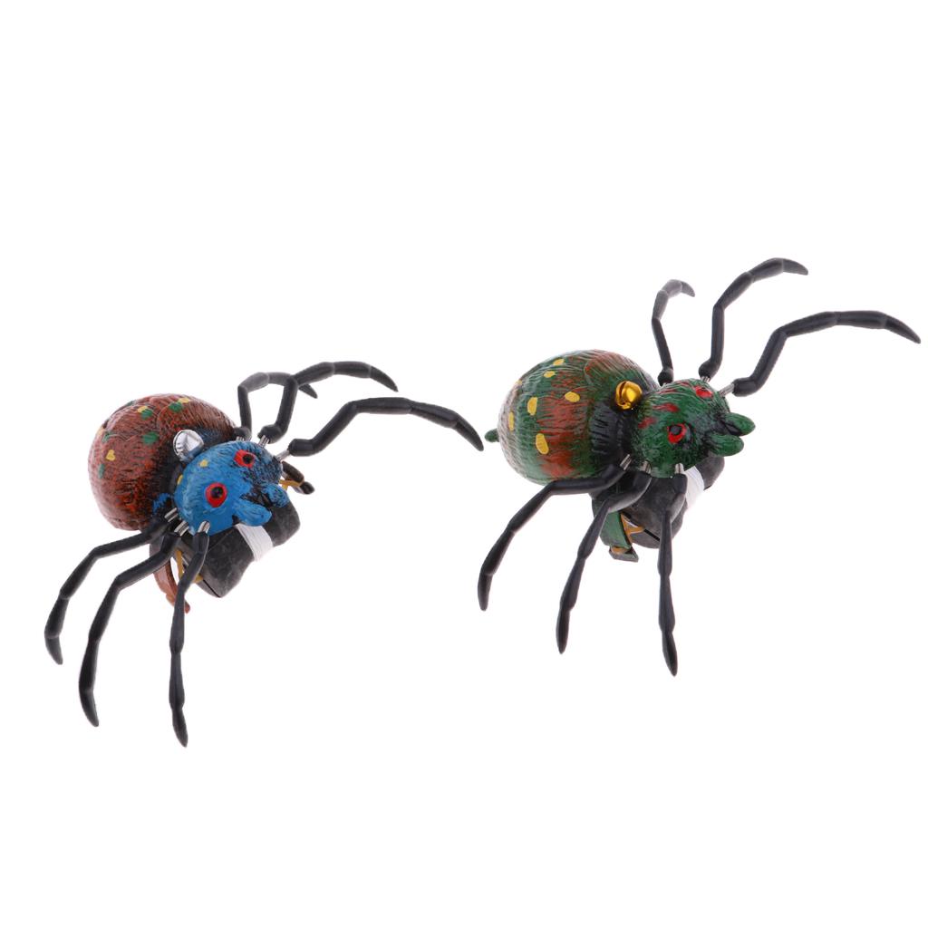 Buy Animals Toys Pull Crawling Spider Model for Kids Preschoolers Toy ...