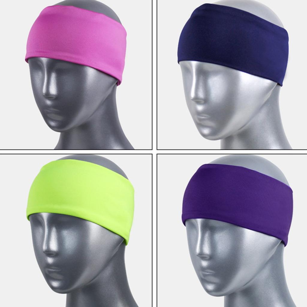 Buy Absorbent Sweat Bands Athletic Head Bands for Workout Sports ...