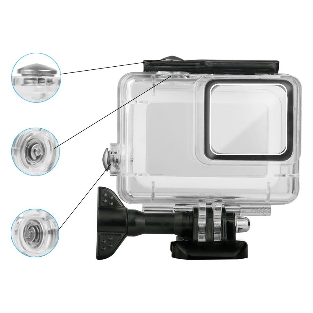 Buy For GoPro Hero7 White/Silver Waterproof Case Diving Protective ...