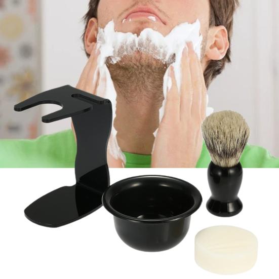 Buy Easy Cleaning Mini Size Beard Brush Eco-friendly Men's Shaving ...