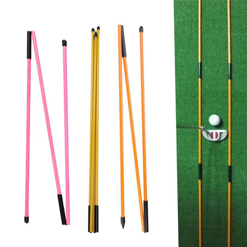 Buy Golf Indicator Stick Putter Auxiliary Trainer New Three-fold ...