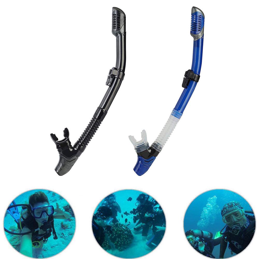 Cheap Silicone Diving Dry Breathing Tube Full Dry Gel Snorkeling ...