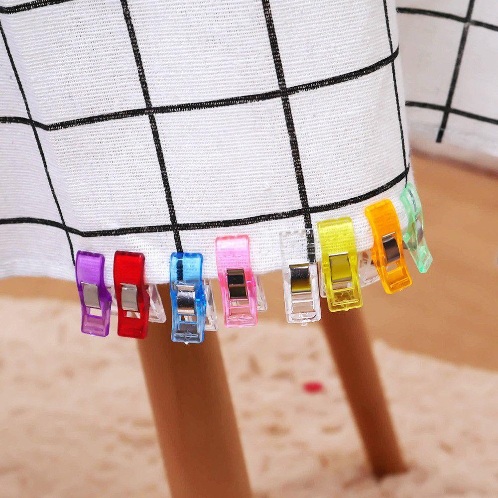 Buy 50pcs Patchwork Quilting Fabric Knitting Clips Craft Plastic at ...
