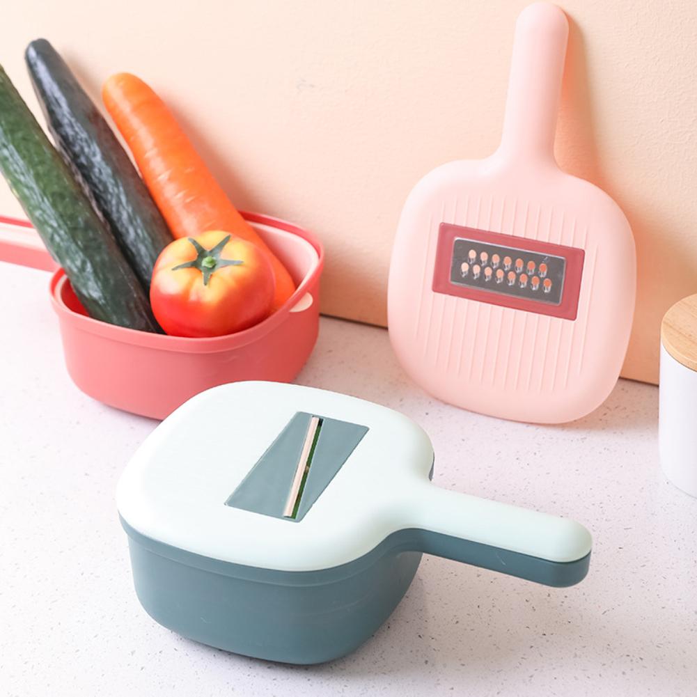 Buy Multifunctional Vegetable Cutter With Hand Guard Water Scoop-Shaped ...