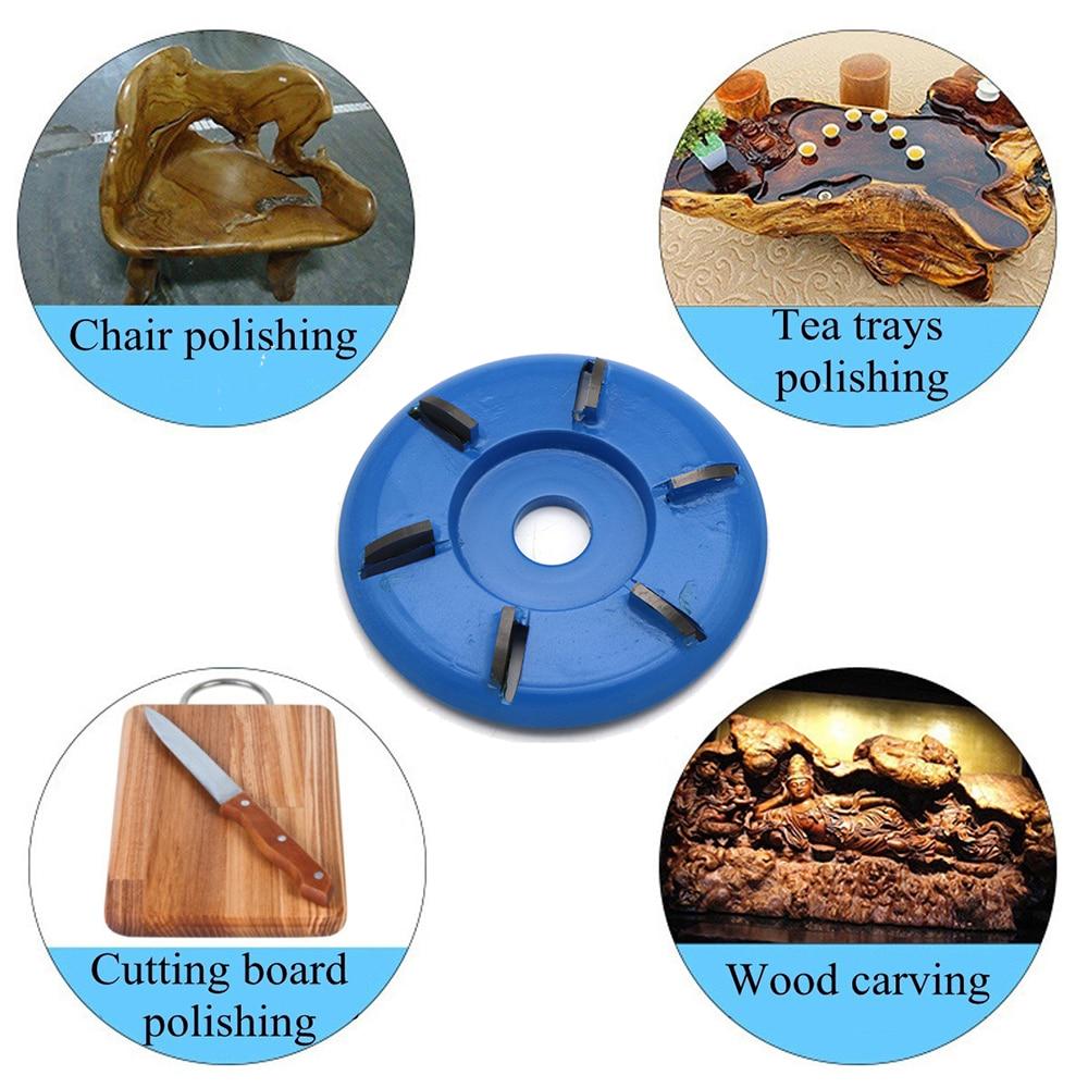 💰Kjøp Woodworking Power Carving Disc Angle Grinder Abrasive Disc Wood ...