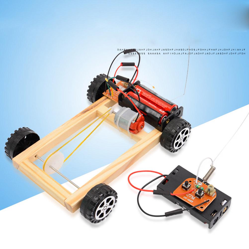 Buy Creative Four-wheel Drive Model Kids DIY Assembled Car Model ...