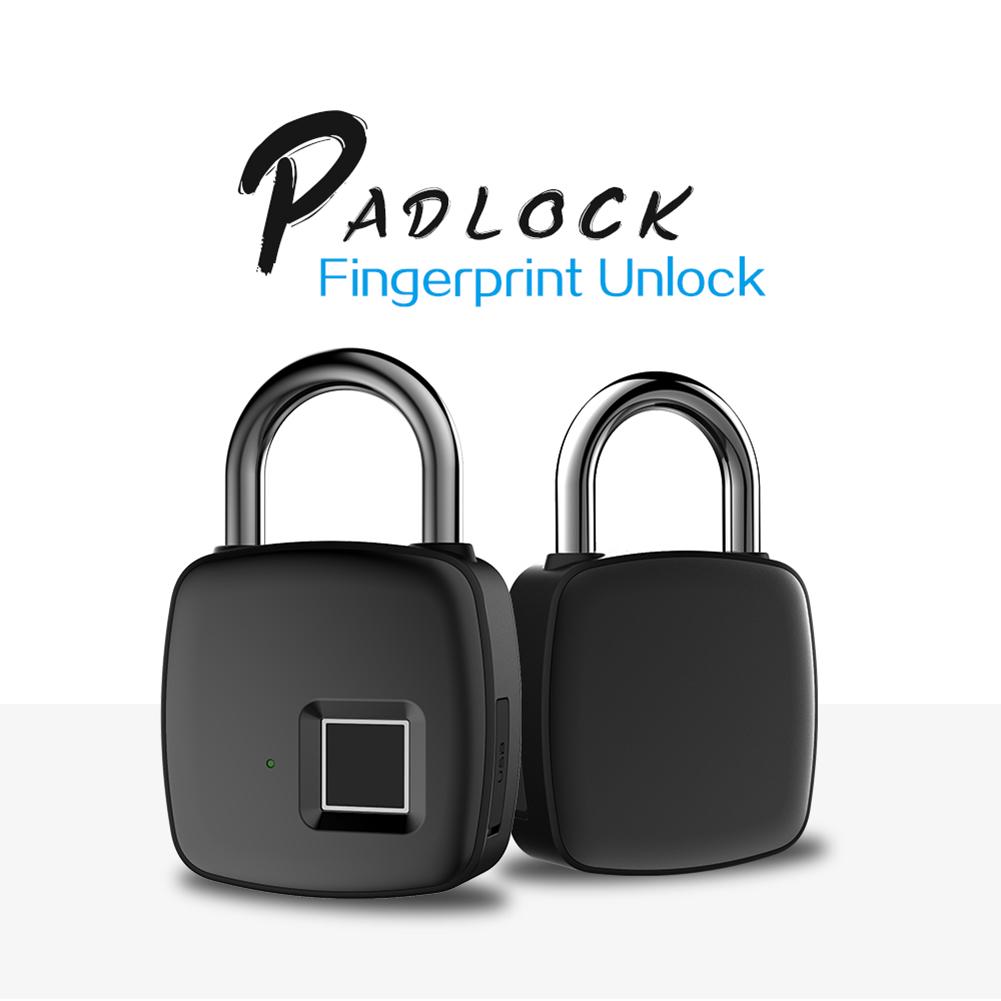 Buy IP65 Waterproof, Smart Padlock with Keyless Biometric Suitable for ...