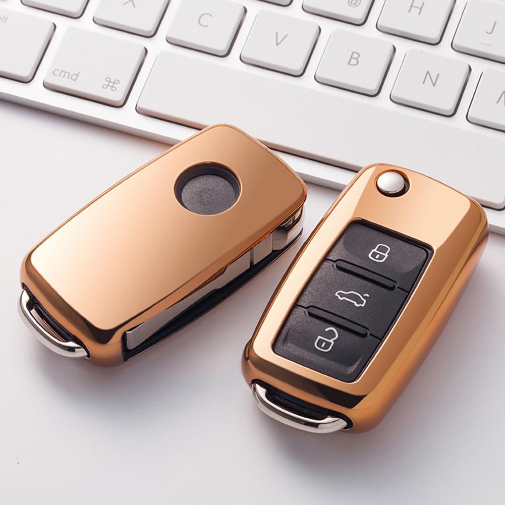 Buy Yousheng for Skoda Golf7 Polo Car Key Fob Protection Cover Case at ...
