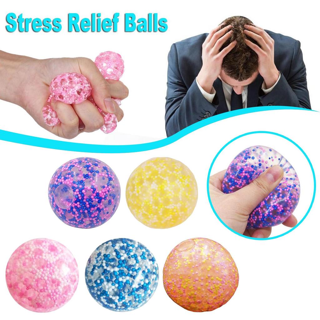 Colorful Fidget Toys Anti-stress Handle Stress Balls Stuffed Anxiety ...