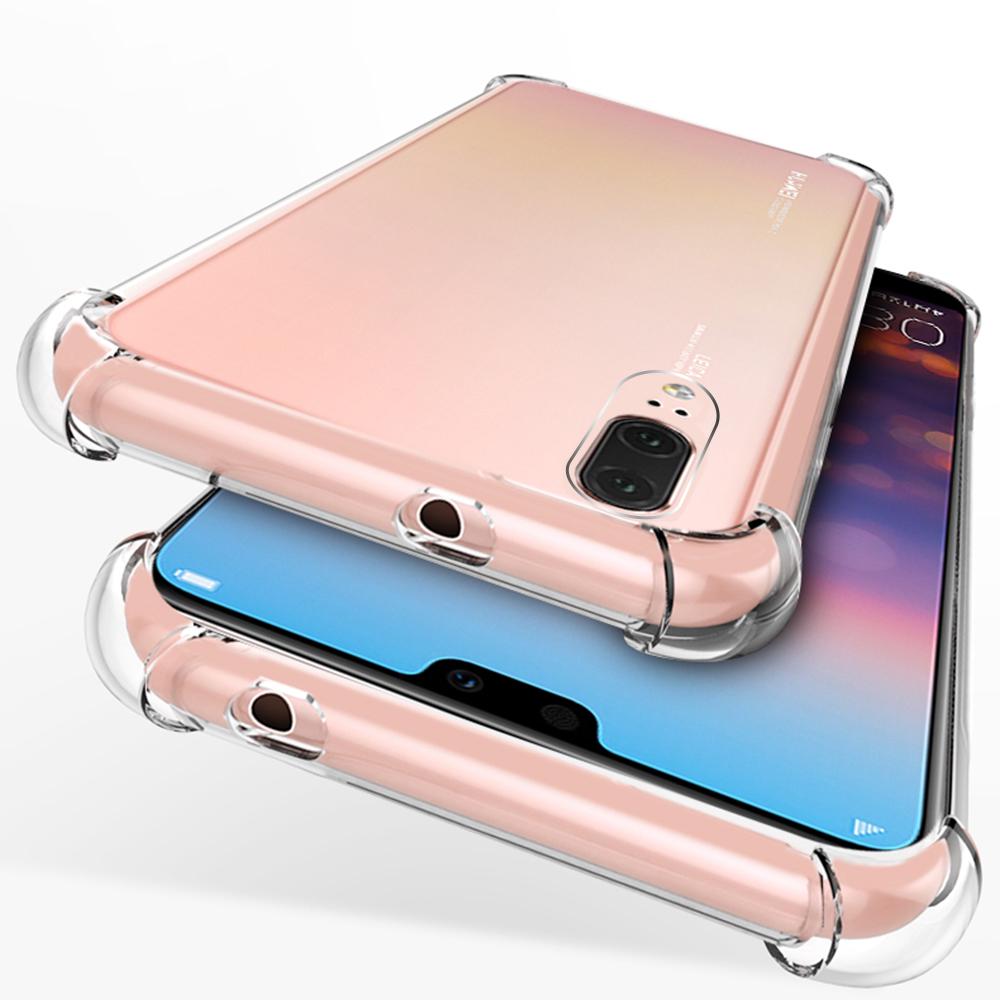 Buy For Huawei P 20 Lite Case Transparent Soft TPU Silicon Cover Phone ...