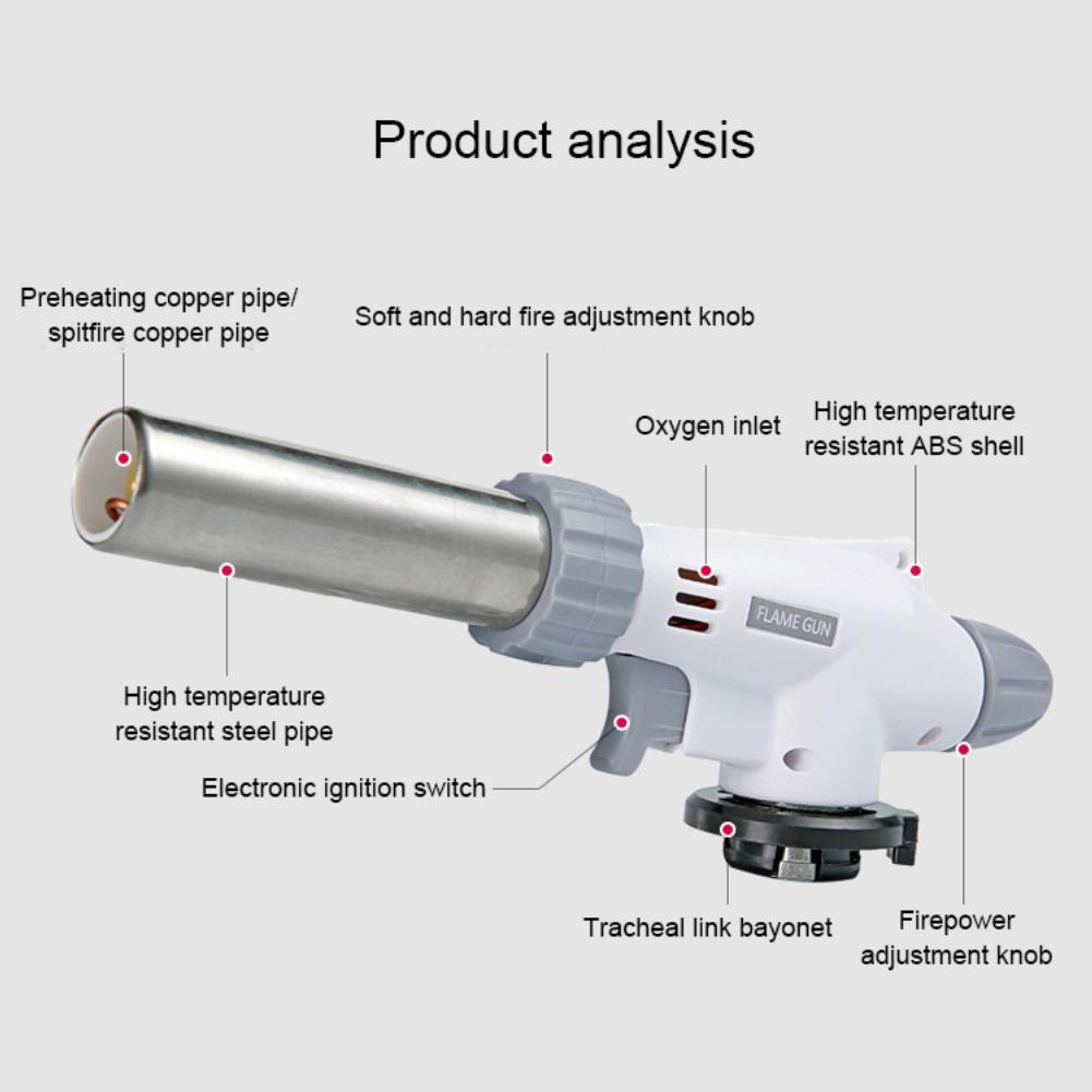 Buy 516C Cassette Flame Torch Welding Torch Inverted Gas Blow Torch ...